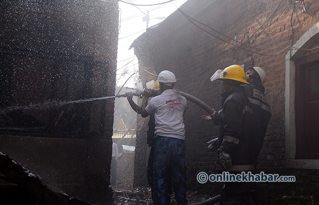Fire at NEA Distribution Centre under control – Online Khabar