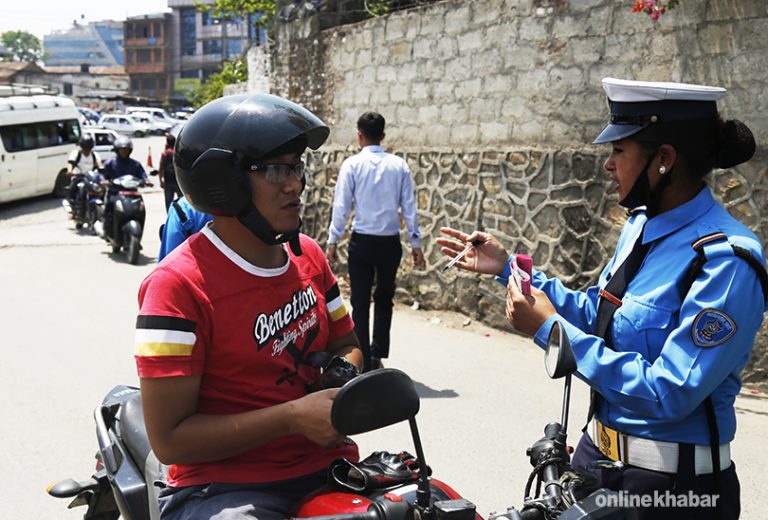 अब ट्राफिक नियम मिचे १५ सय जरिवाना – Online Khabar