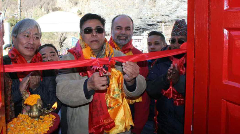 मनाङको चामेमा प्रभु बैंकको शाखा – Online Khabar