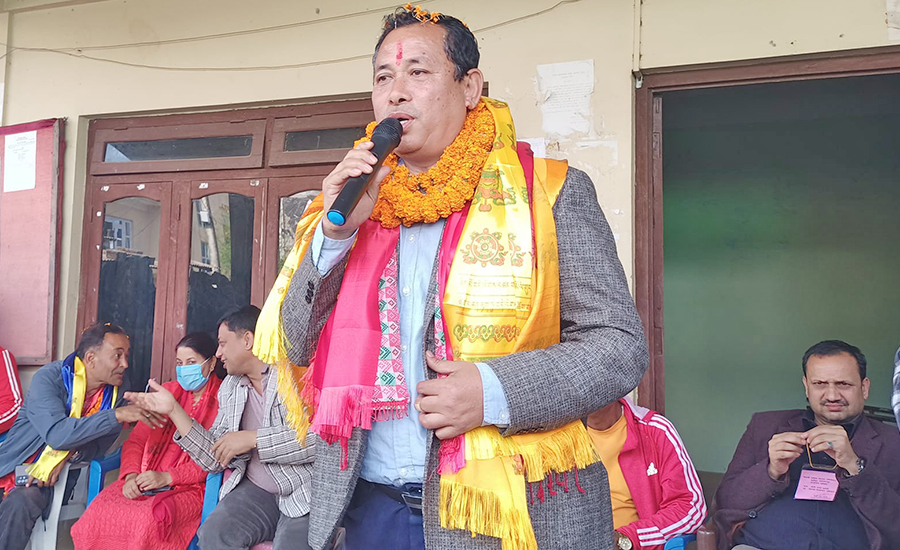 कांग्रेस मकवानपुरको सभापतिमा बुद्ध लामा