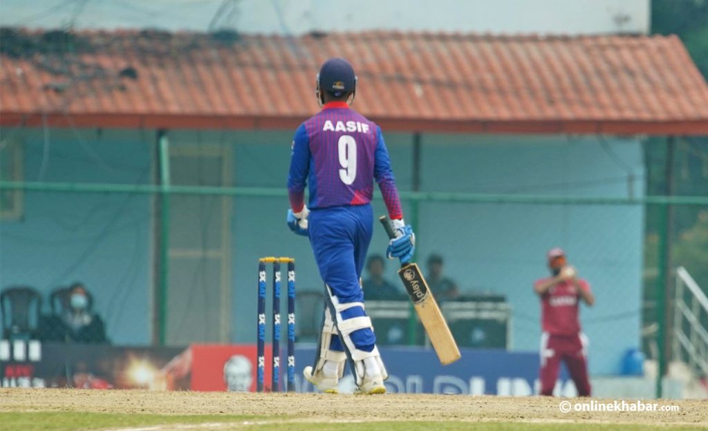 आसिफ शेख ६६ रनमा आउट – Online Khabar