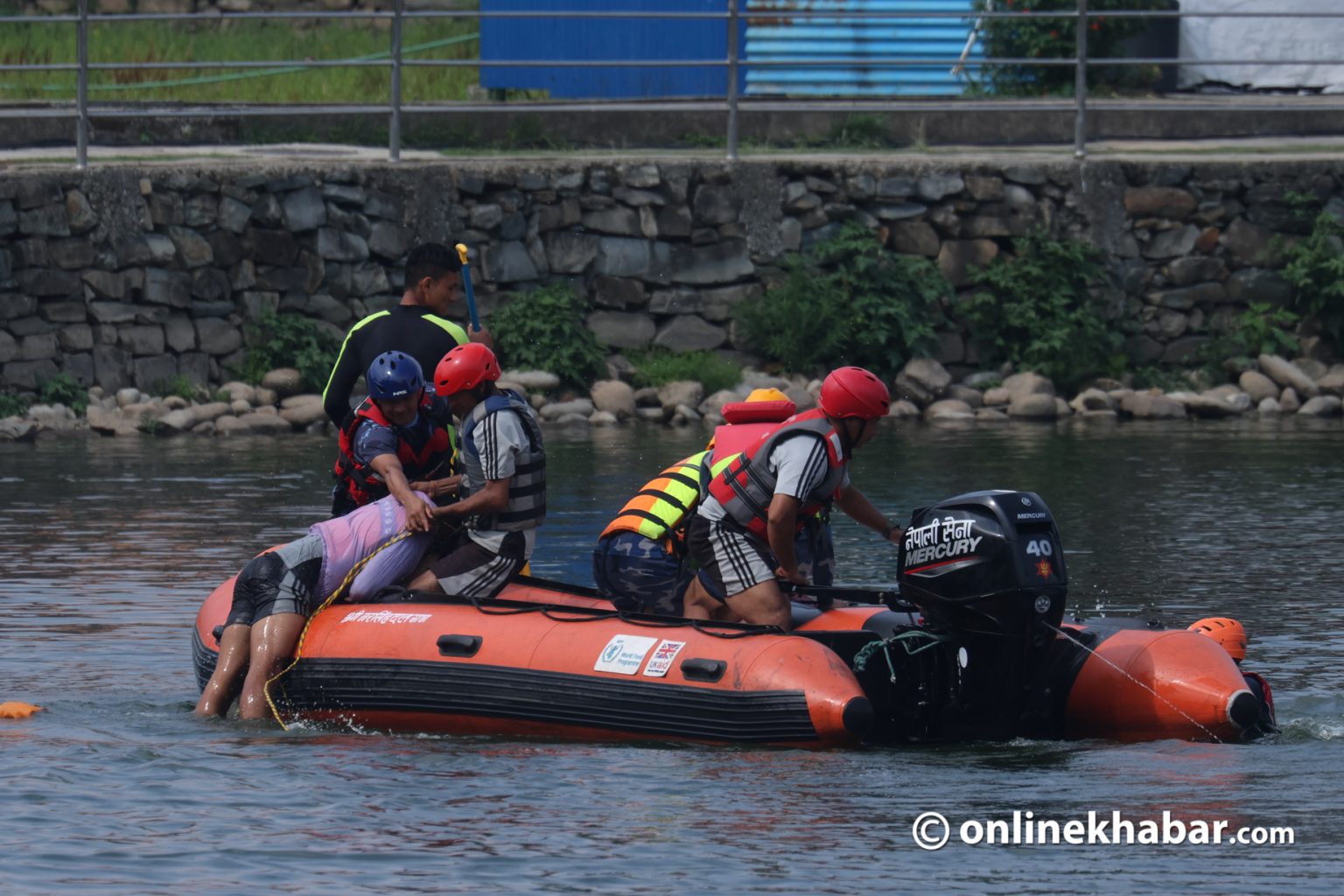 टौदहमा मनसुन प्रतिकार्य सम्बन्धी उद्धार अभ्यास (तस्वीरहरू ) – Online Khabar